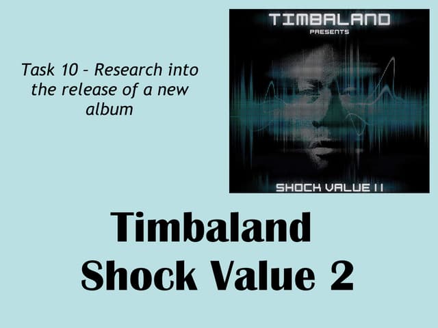 Timbaland Album