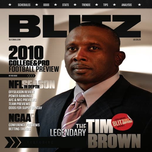 Tim Brown Blitz Mag Cover | PDF