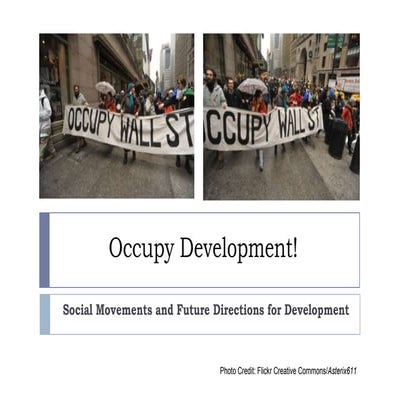 Tim Budge - Development! Social Movements | PPTX | Civic affairs | Politics
