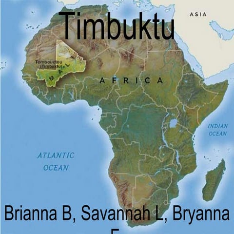 Timbuktu | PPT