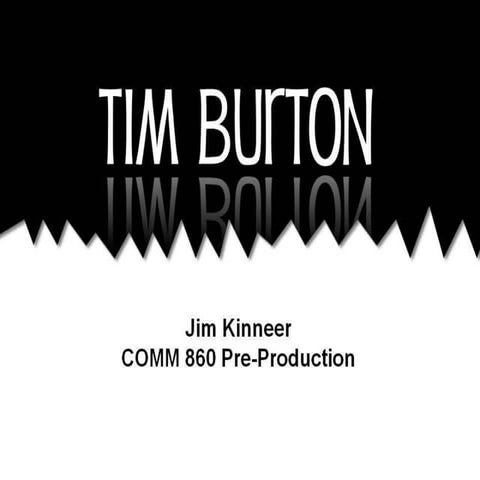Tim Burton | PPTX
