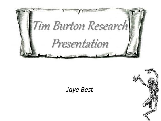 Tim burton presentation | PPT