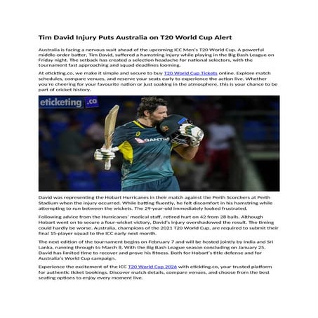 Tim David Injury Puts Australia on T20 World Cup Alert.docx
