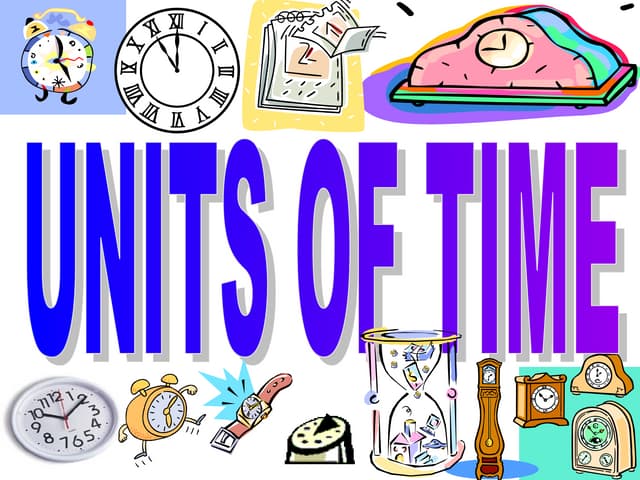 Lesson 2.8 measuring time | PPTX