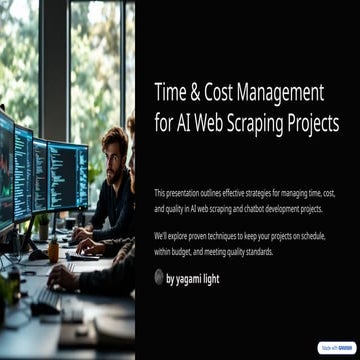 Time-and-Cost-Management-for-AI-Web-Scraping-Projects.pptx