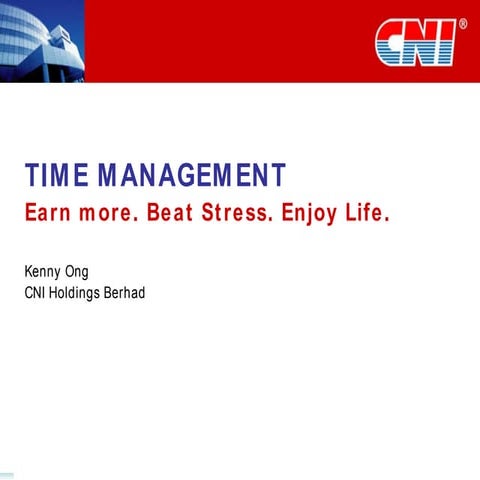 Time Management - Comfori Secretary Seminar | PPT