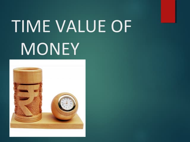 Time value of money | PPT