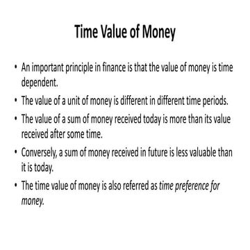 time-value-of-money.pptx | Stocks and Bonds | Personal Investing
