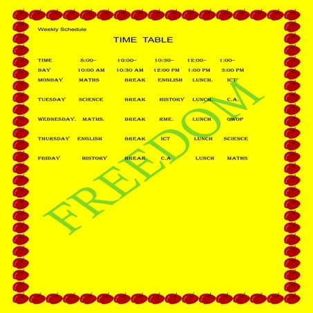 Timetable for primaryschools .pdf