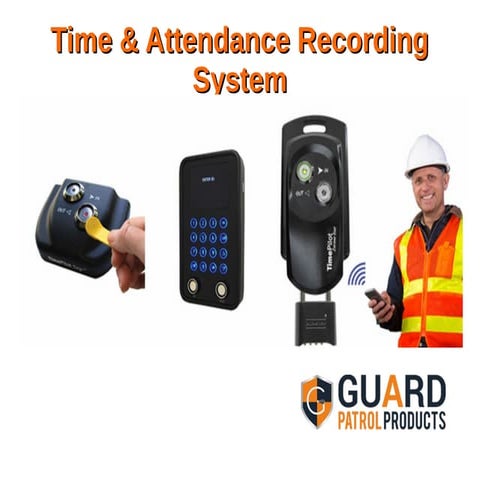 Time and attendance recording system | PDF