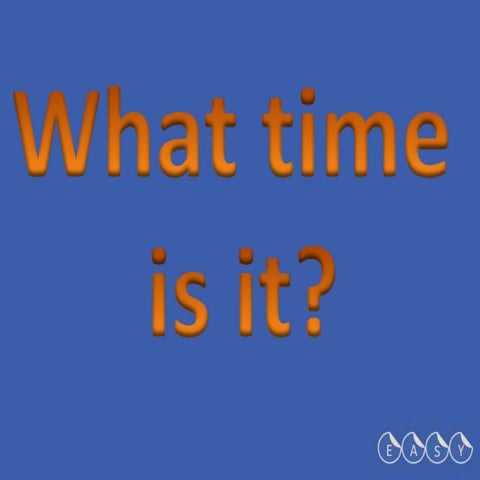 Time and date | PPT