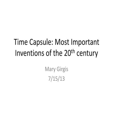 Time capsule | PPT