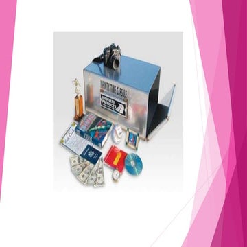 Time capsule items | PPTX