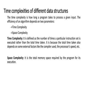 Time complexities of different data structures.pptx