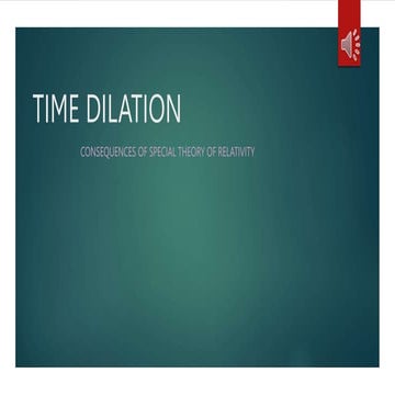 Powerpoint presentation for albert einsteins topic of time dilation.pptx