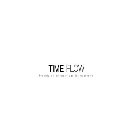 Time flow시계 발표자료 | PPTX