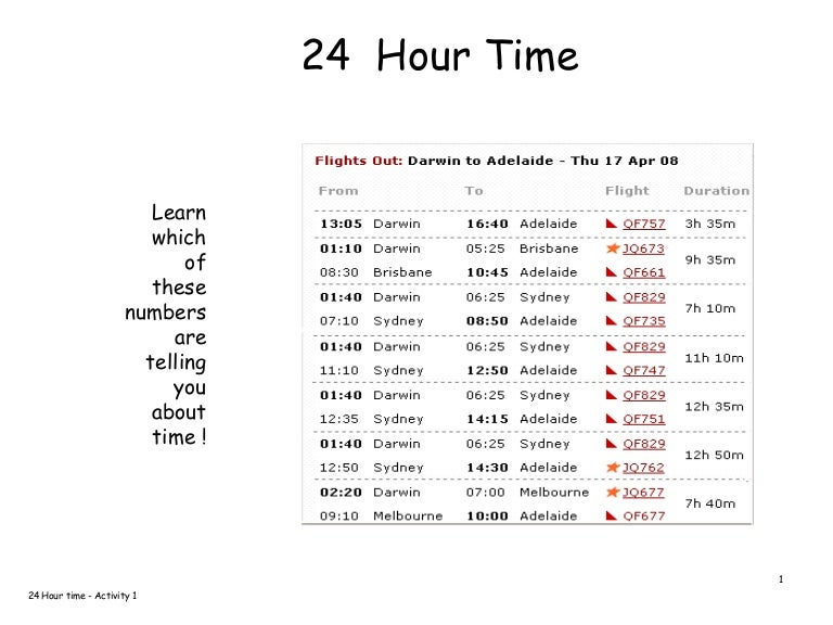 Time Introduction To 24 Hour Time time-introduction-to-24-hour-time