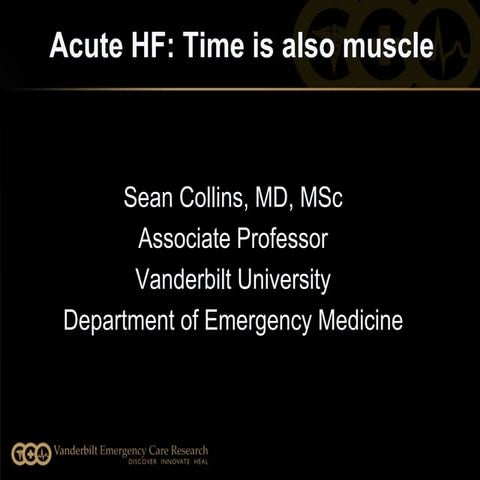 AHF - Time is also muscle! | PDF