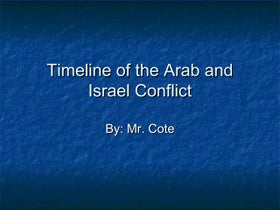 Israel palestine conflict | PPT
