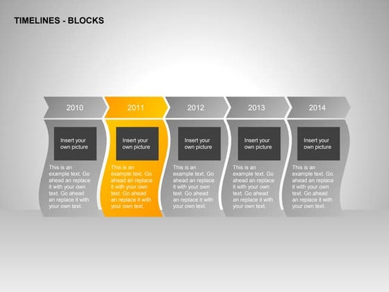 Events Diagram for PowerPoint by PoweredTemplate.com