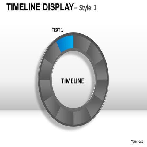 Timeline display style 1 powerpoint presentation templates | PPTX ...