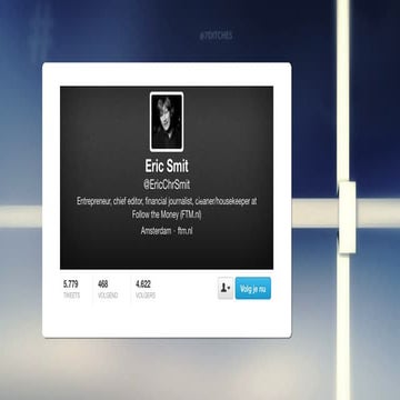 Timeline Eric Smit op 7 Ditches.TV