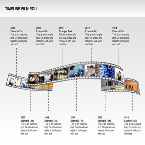 Timeline Film Roll | PPT