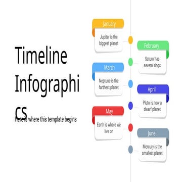 Timeline Infographics by SlidesPresentation | PPTX