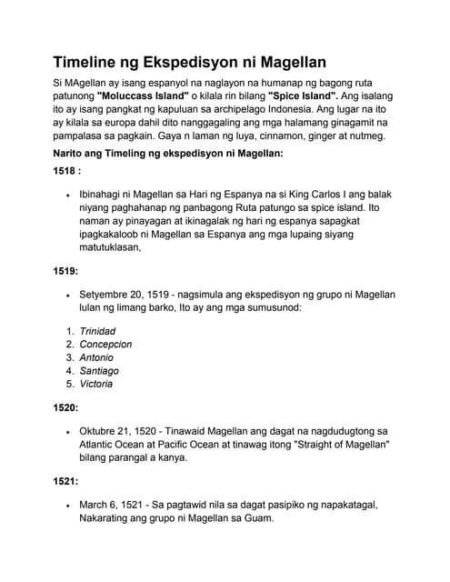 ang pagdating ni magellan sa Pilipinas | PPTX