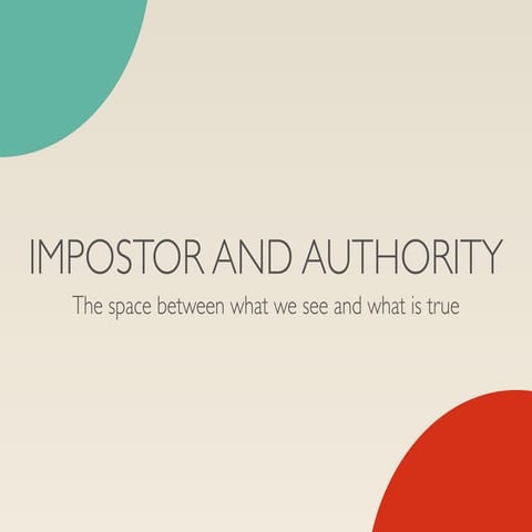 Slide Deck design for Tanya Geisler's TEDx talk | PDF