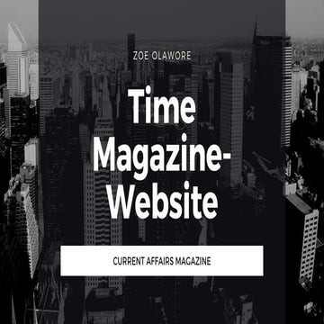 Time magazine website | PDF