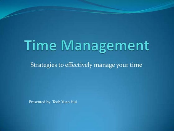 Time Management and Productivity.pptx