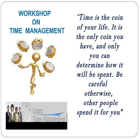 Time Management - catch the time | PPT