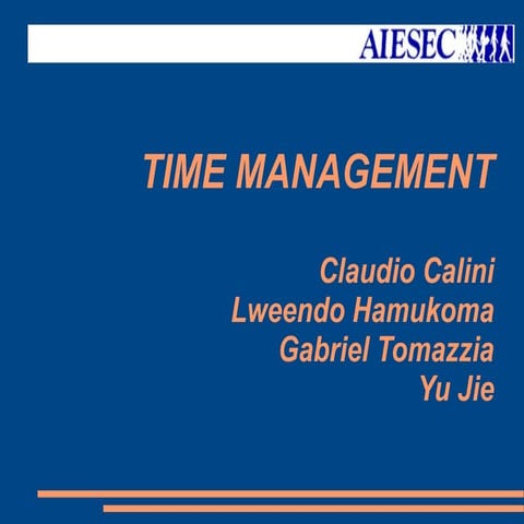 Time management | PPT