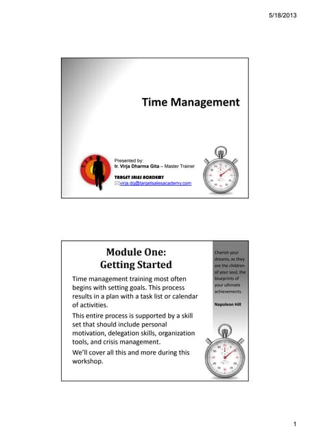 Time Management for Students | PPT