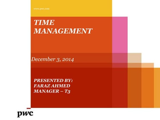 Time Management for Students | PPT