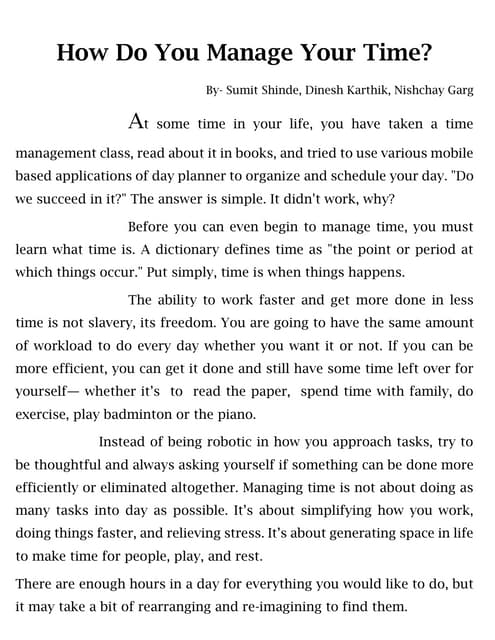 Procrastination | PPTX