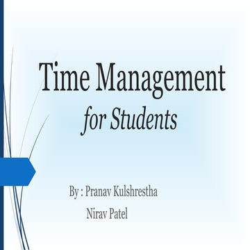 Time management | PPT