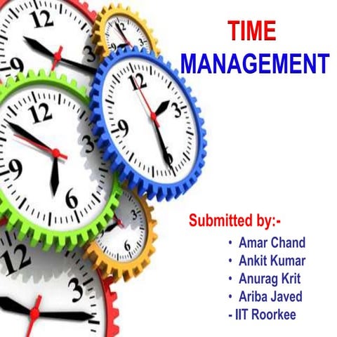 Time management | PPTX