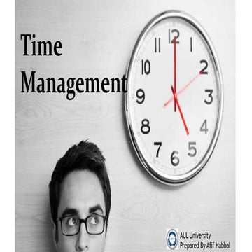 Time management & Test Anxiety Solutions | PPTX
