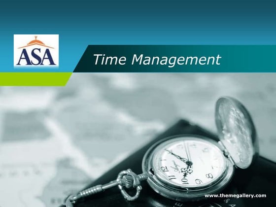 Time management skills | PPT