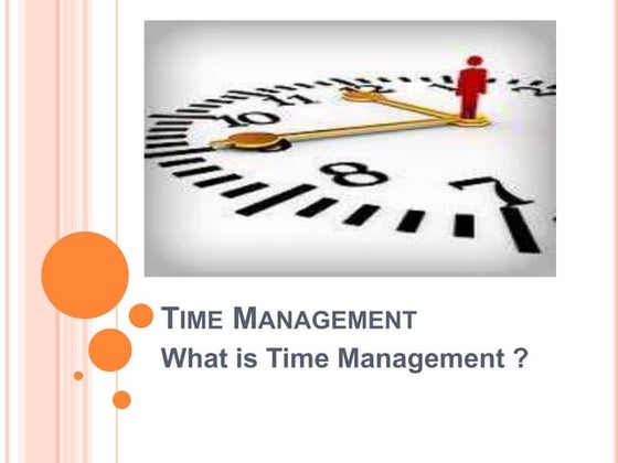 Time management | PPTX