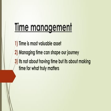 Time management and art of life. Time.pptx