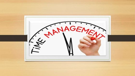 Time management ppt | PDF