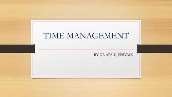 Importance of sleep | PPTX