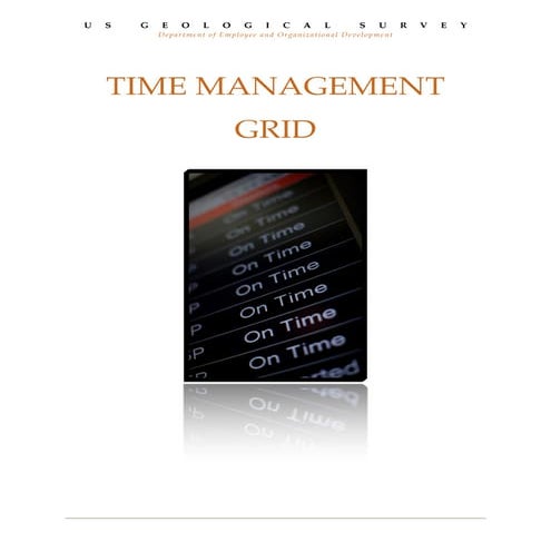 Time managementgrid | PDF