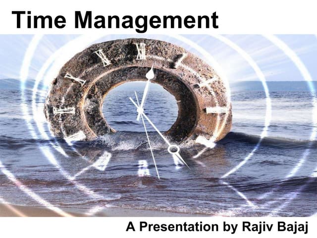Time management ppt | PDF