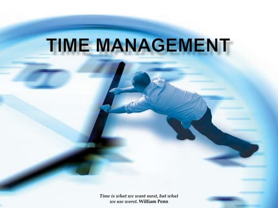 Time management ppt | PDF