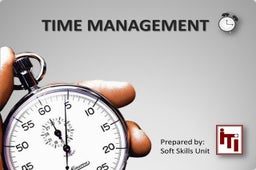 Time Management Ppt
