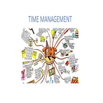 Time management | PPTX | Education